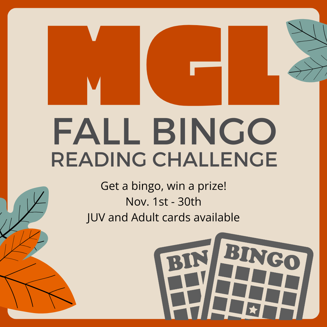 November Reading Challenge at MGL Library – RCLS+