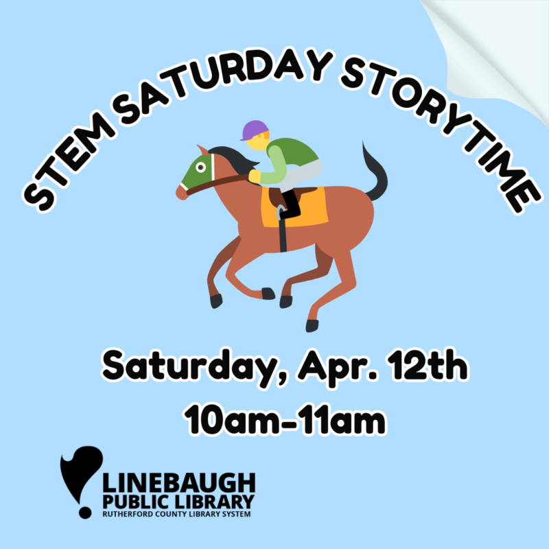 STEM Saturday Storytime – RCLS+