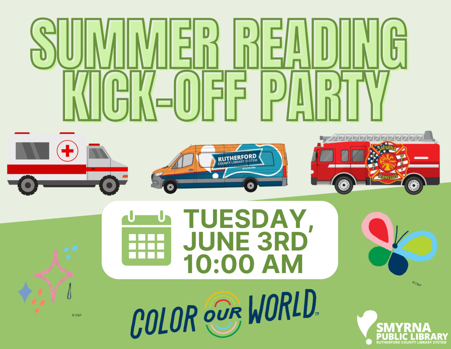 Summer Reading Kick-off at Smyrna Library – RCLS+