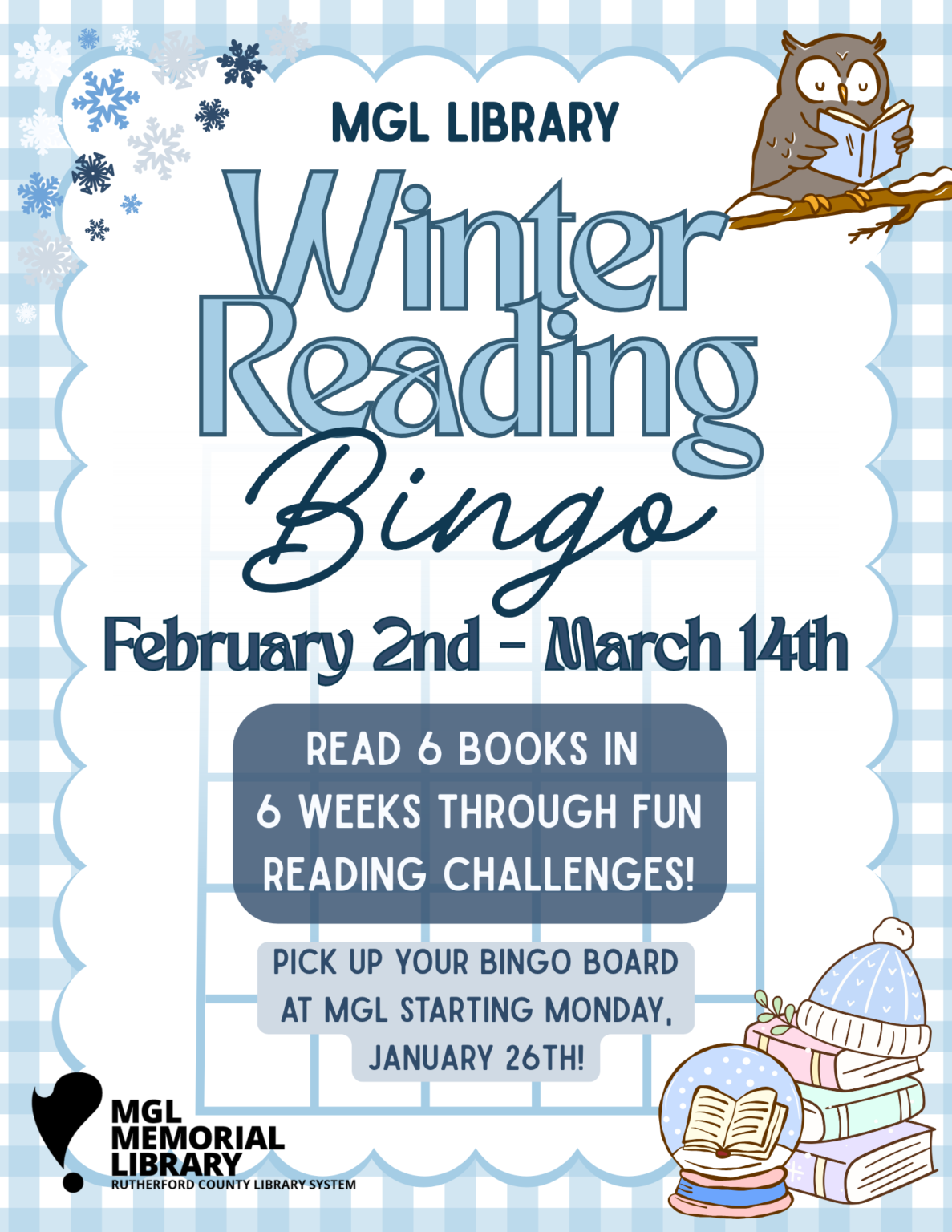 WINTER READING AT RCLS – RCLS+